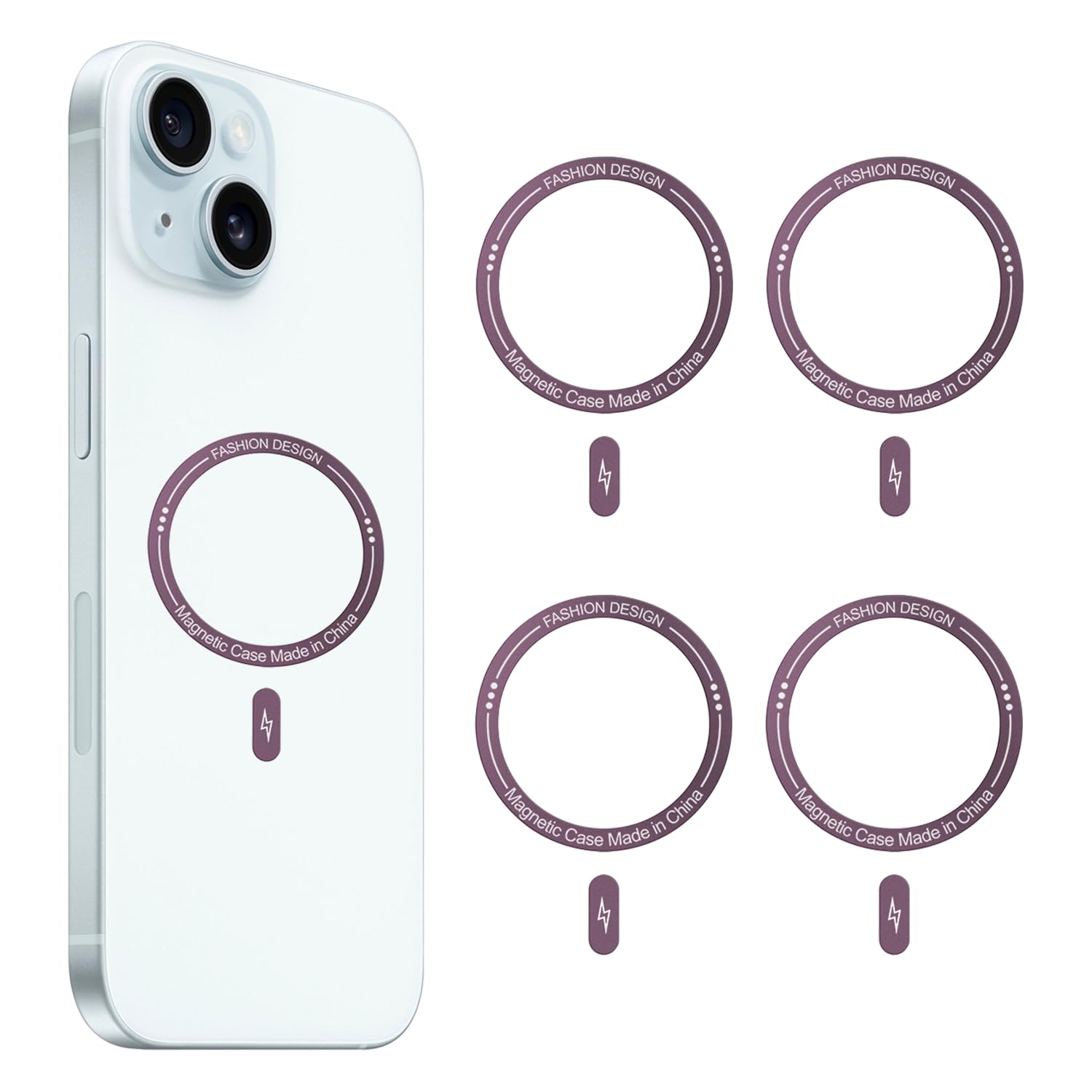 Amazon.com: ORENBOND Magnetic Ring for Phone Case 4pack，Universal ...
