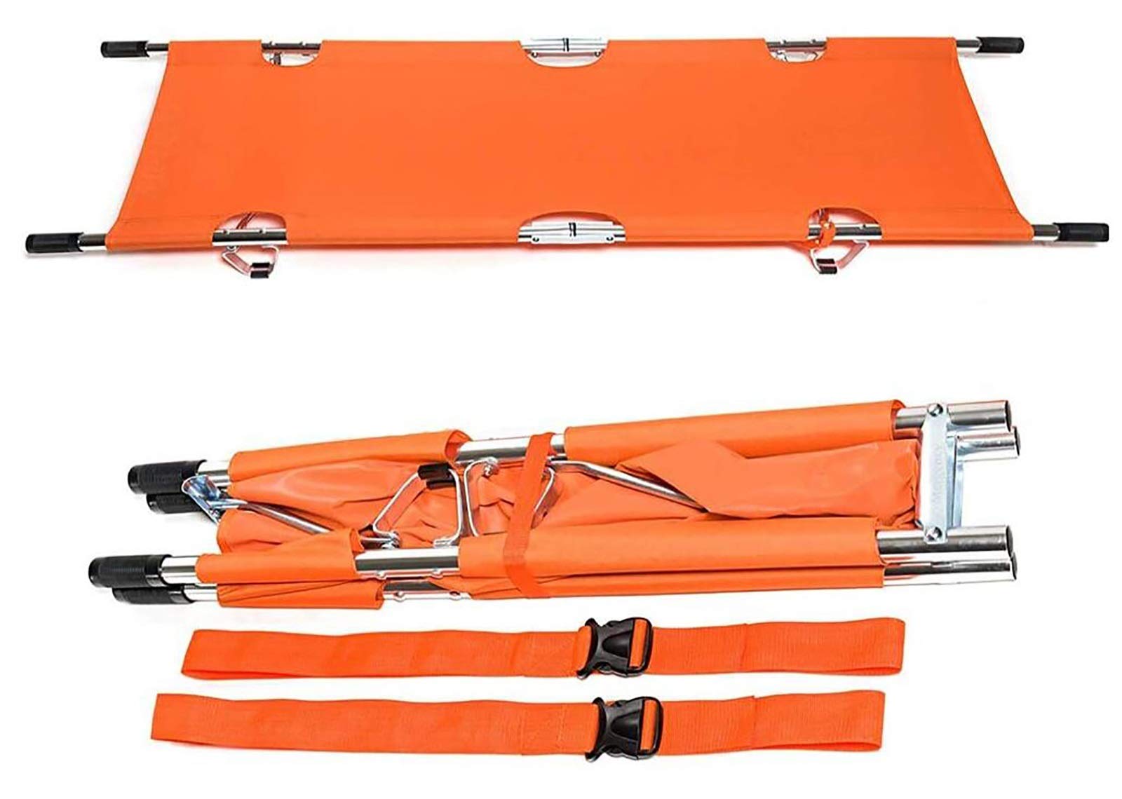 Summerr Folding Stretcher Edical Emergency Aluminum Alloy Folding ...