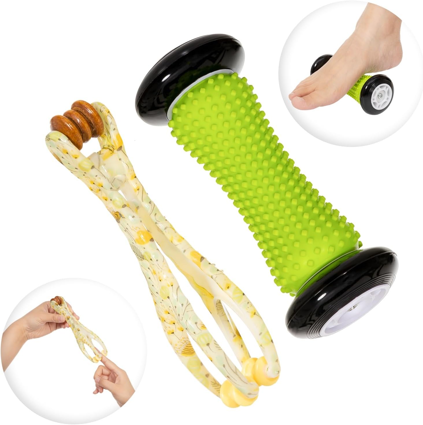 Amazon.com: wefaner Foot and Finger Massager Combination.Foot Massage ...