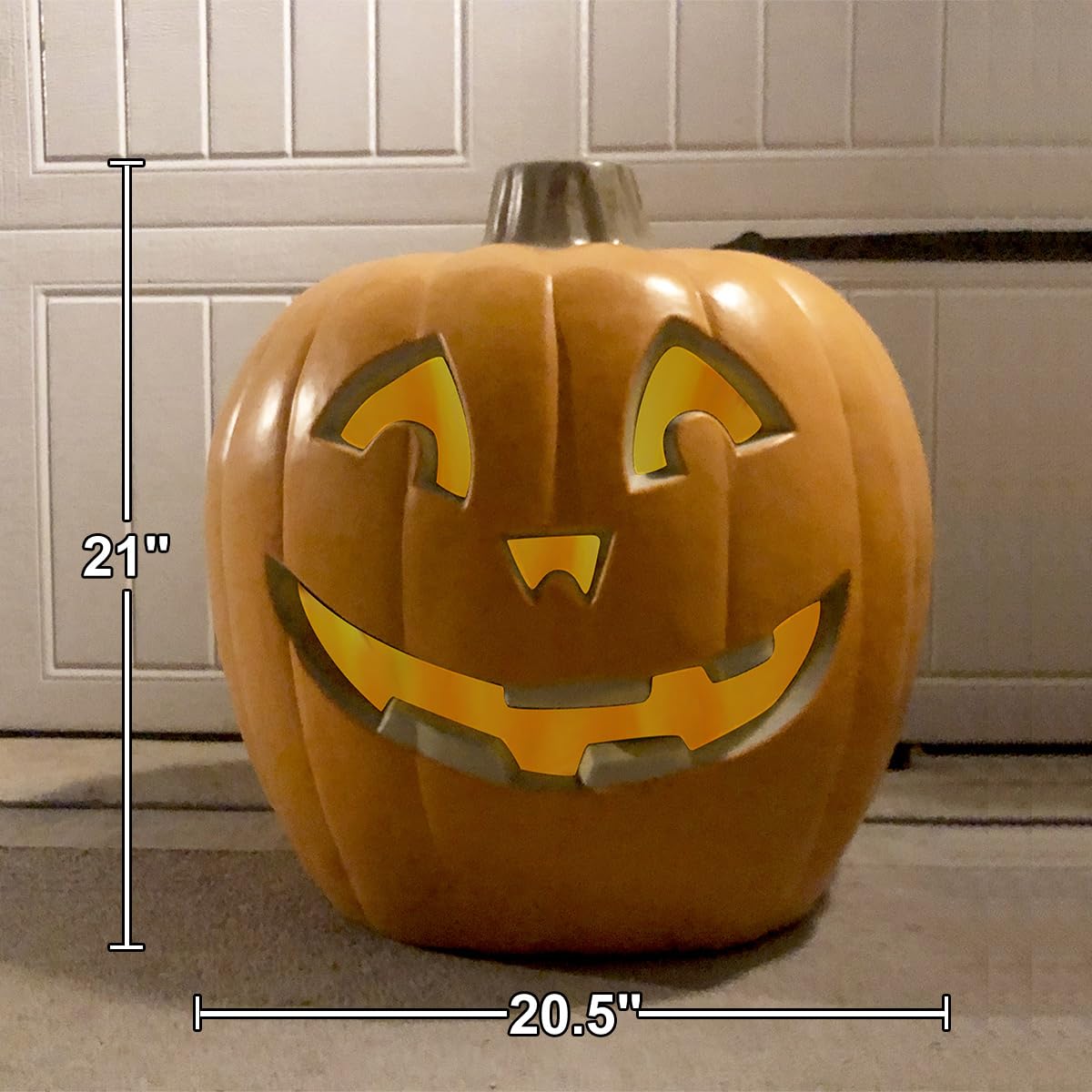 Snapklik.com : 20" Jack O Lantern - Extra Large Lighted Halloween ...