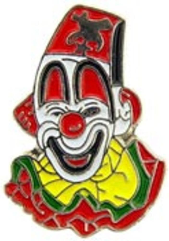 Amazon.com: Shrine Clown Pin 1": Novelty Buttons And Pins: Clothing ...