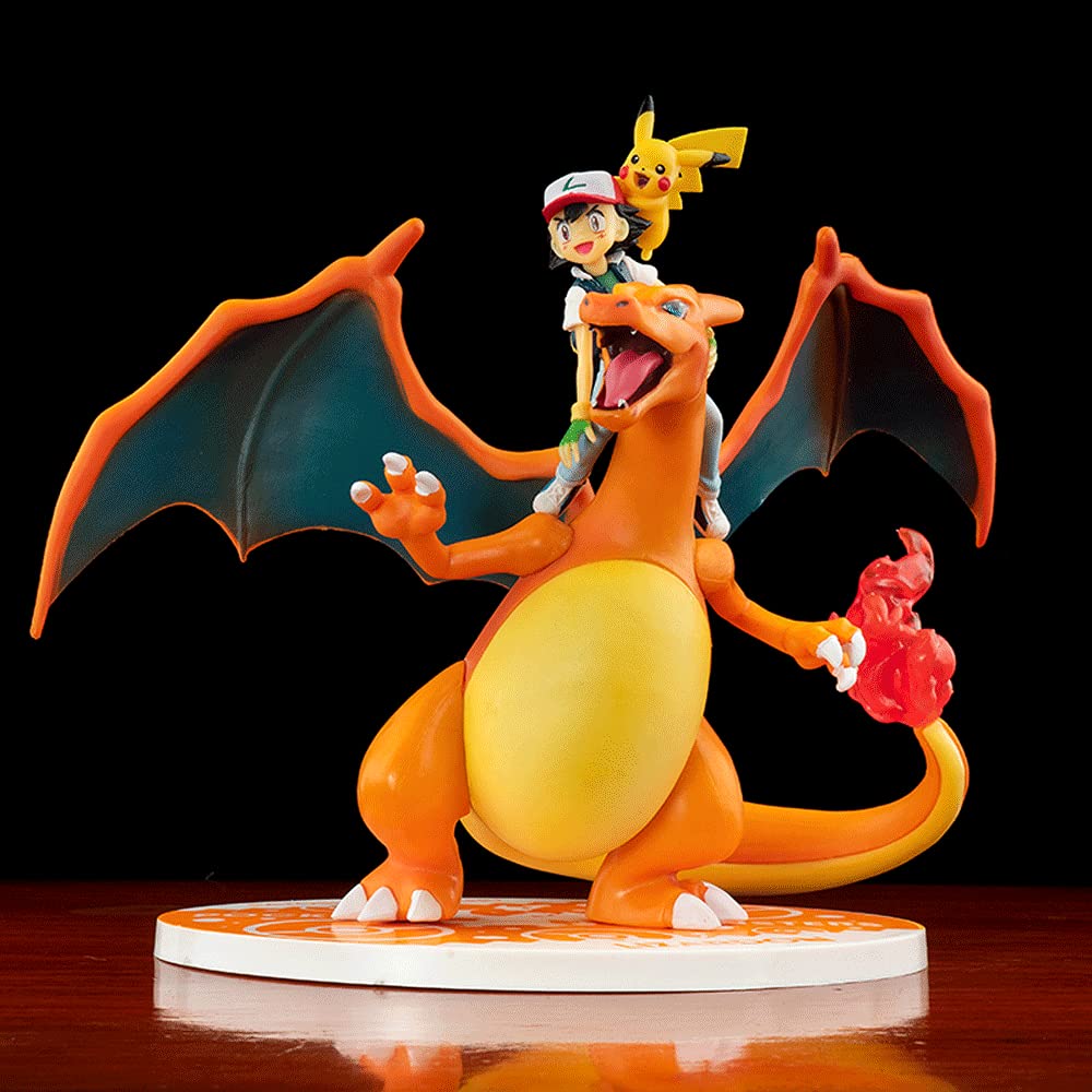 Ash Ketchum Pikachu Charizard Garage Kit 6 3 Inch Pokemon | Desertcart ...