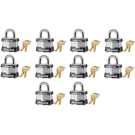 Master Lock Hasp/Hidden Shackle Keyed Alike Padlocks 770-6271KA-3 ...