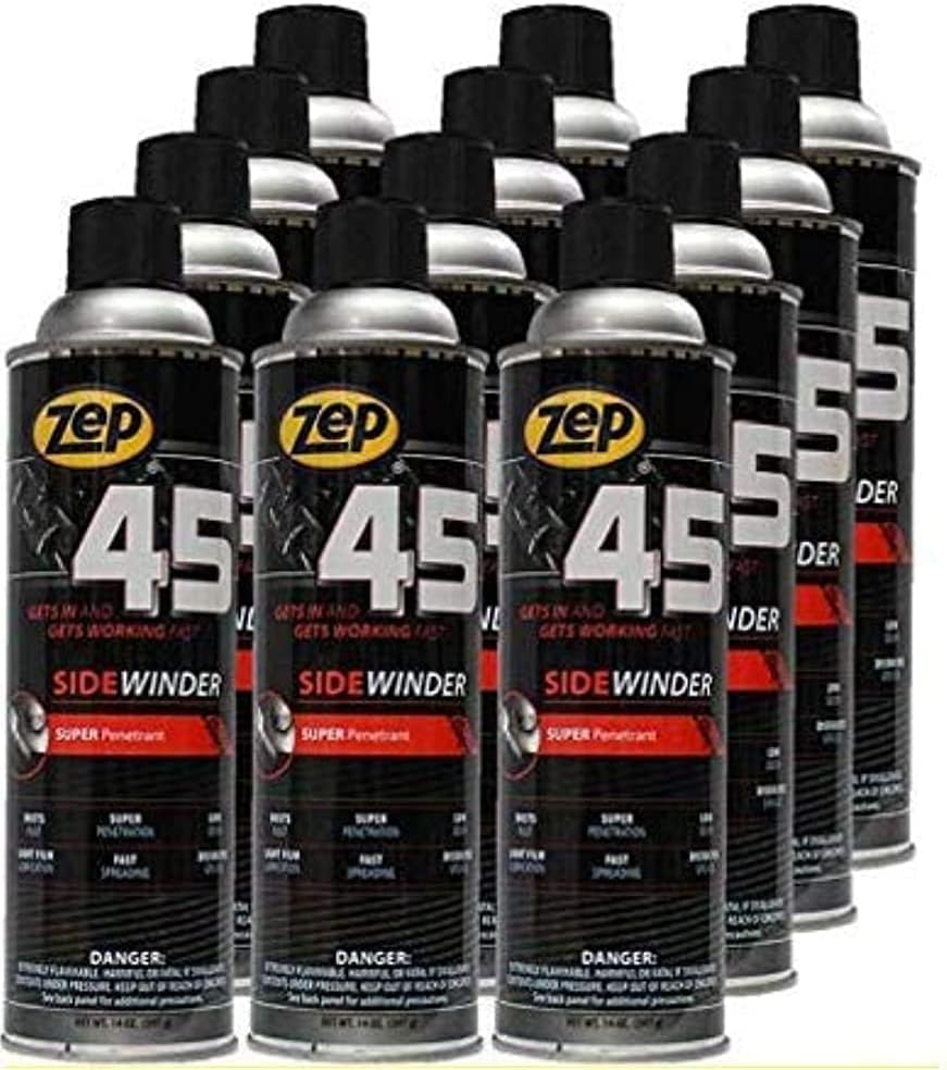 Zep 45 Sidewinder Super Penetrant, 12 cans/case, 14 oz cans : Amazon.ca ...