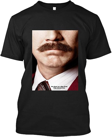 Amazon.com: TORELAGYE ##Anchorman 2###Ron Burgundy Mustache Big Deal # ...