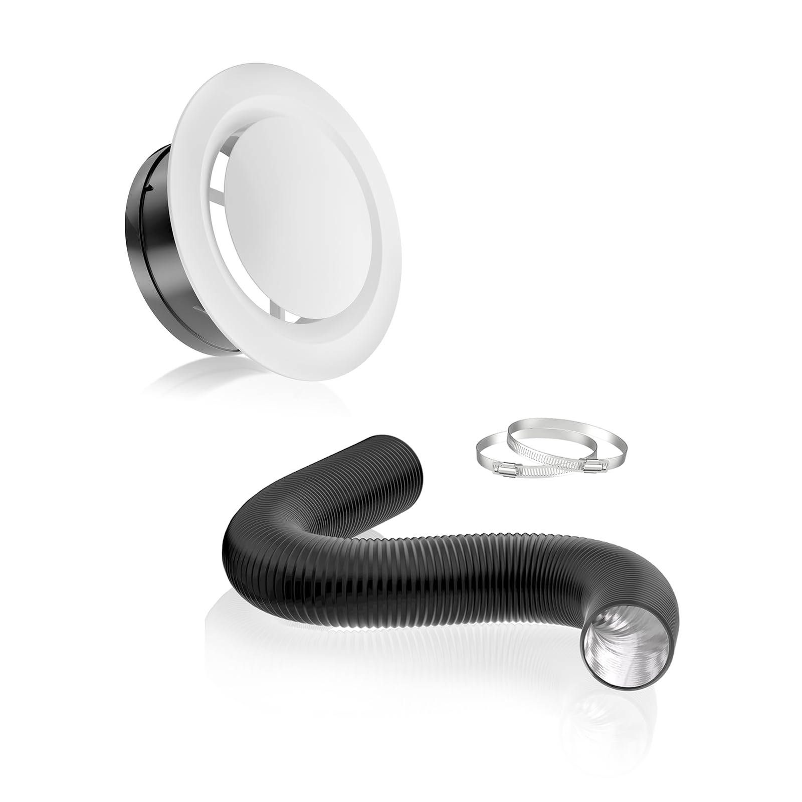 Amazon.com: 3 Inch Round Air Vent Kit - 3" Round Air Vent + 3“ 8FT ...