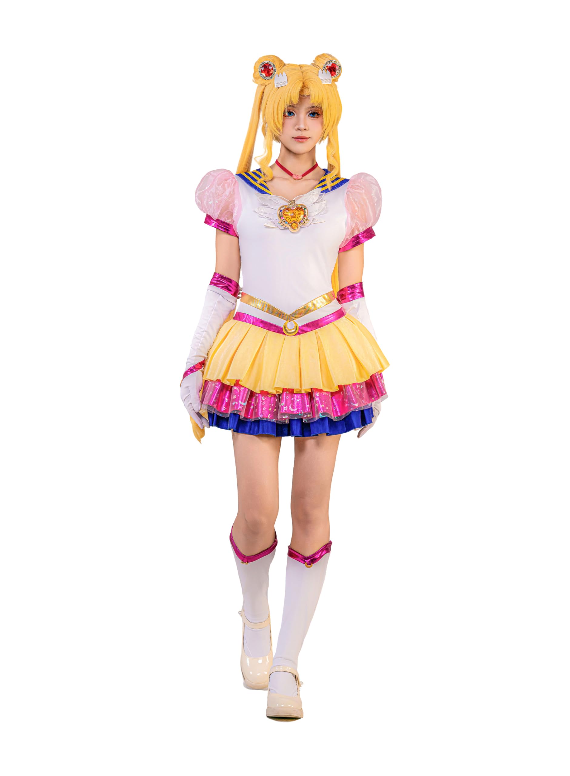 Snapklik.com : OSIAS Women Anime Tsukino Usagi Cosplay Costume