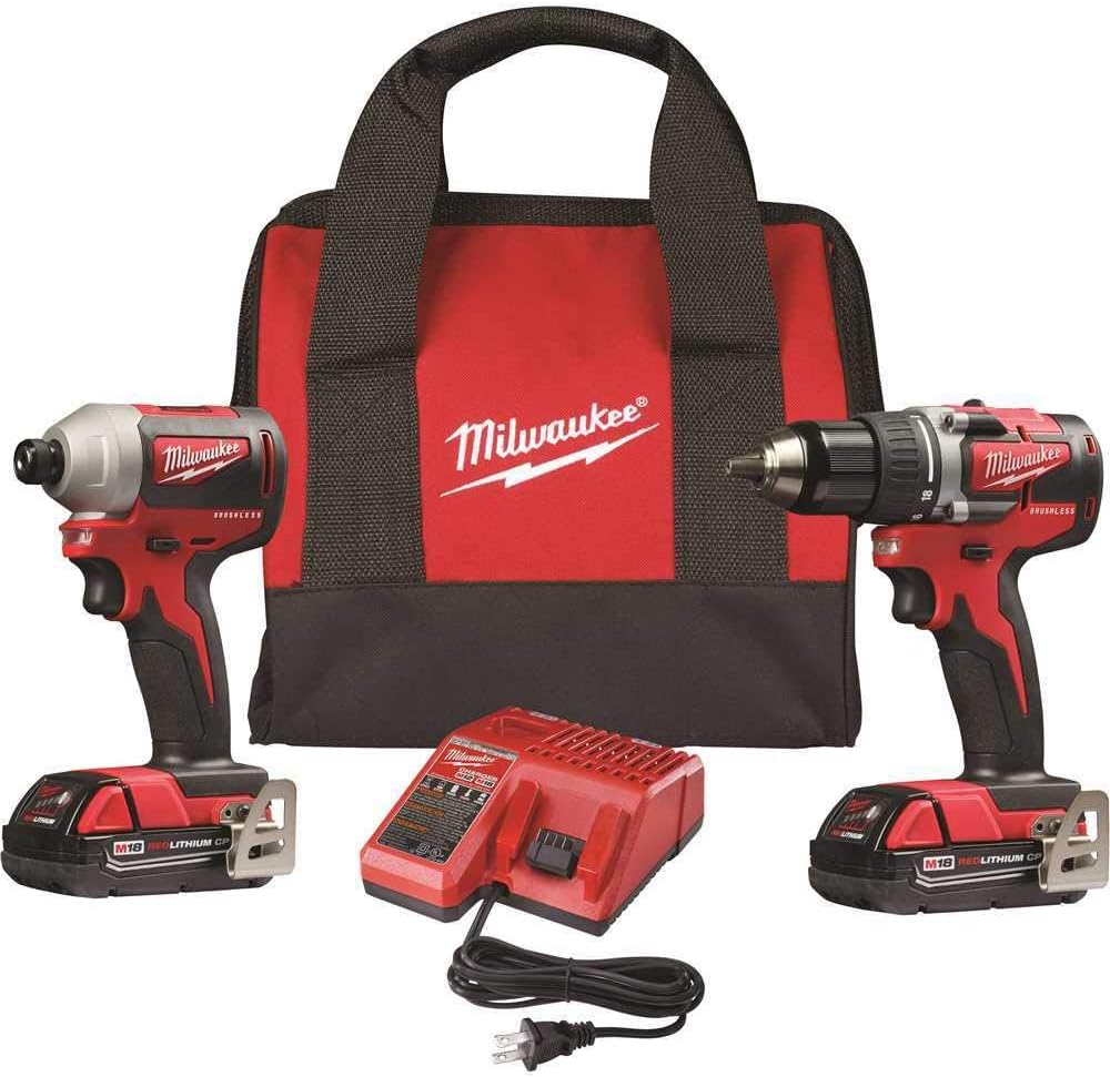 Amazon.com: Milwaukee 2691-22 18-Volt Compact Drill and Impact Driver ...