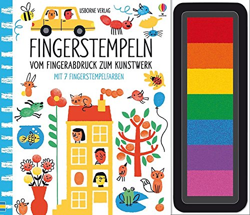Fingerstempeln: Vom Fingerabdruck zum Kunstwerk: mit 7 ...
