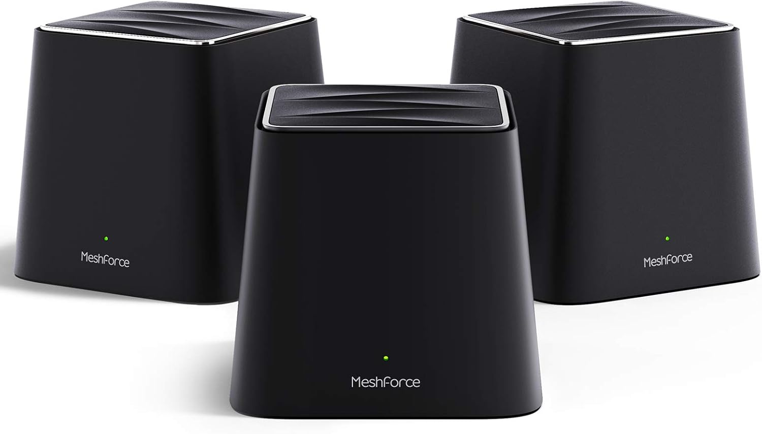 Meshforce M3s Mesh WiFi System (Midnight Black), Mesh Router for ...