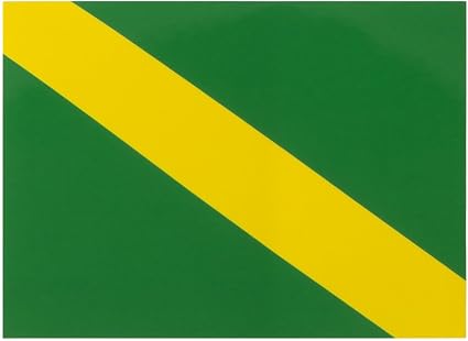 Amazon.com: TRIDENT High Gloss Vinyl Sticker, Nitrox Diver Down Flag, 2 ...