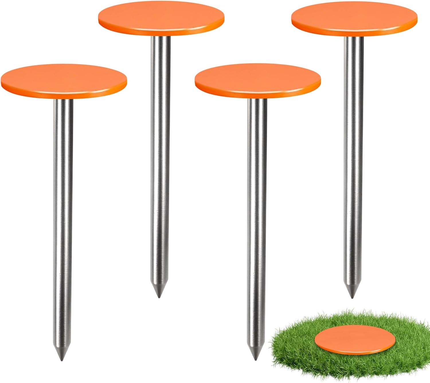 Amazon.com : Zealor 4 PCS Permanent Property Line Markers, 6x2 Inch ...