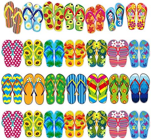Amazon.com: Augisteen Summer Flip Flop Bulletin Board Border Beach ...