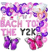 Amazon.com: JeVenis Bach to the Y2K Balloons Y2K Bach Party Decoration ...