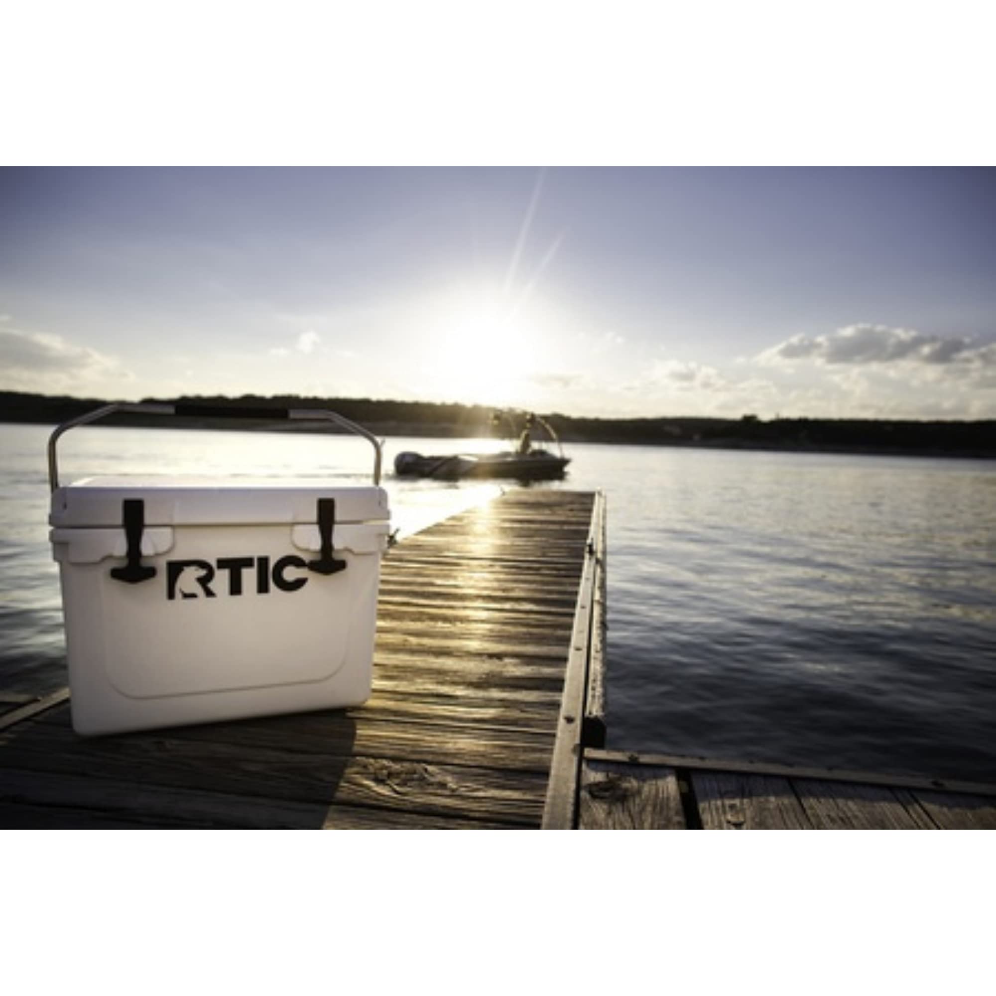 RTIC Hard Cooler, Ice Chest with Heavy Duty Rubber Latches, 3 Inch ...