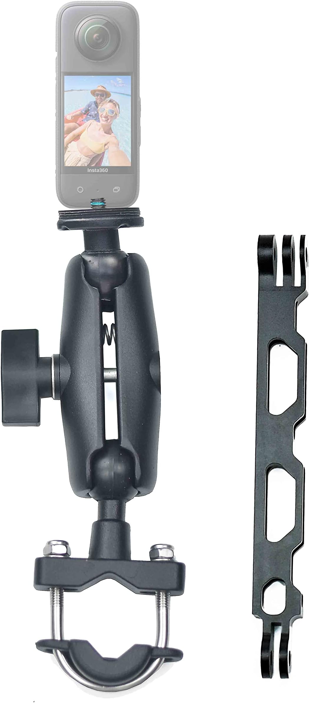 Amazon.com : vgsion U-Bolt Motorcycle Mount Bundle for Insta360 X3/ X2 ...
