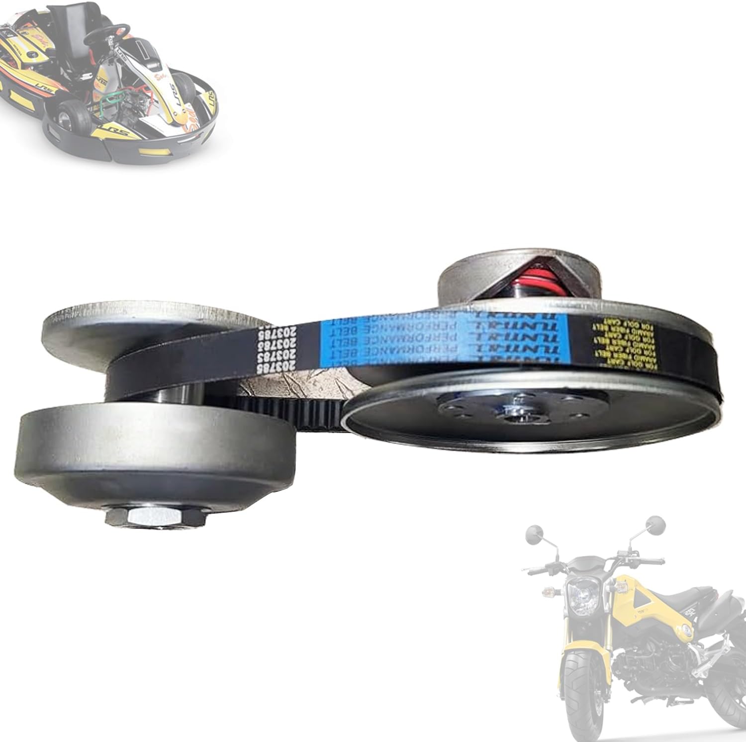 Amazon.com: TUNTROL 1" Bore 40 Series Go Kart CVT Torque Converter Kit ...