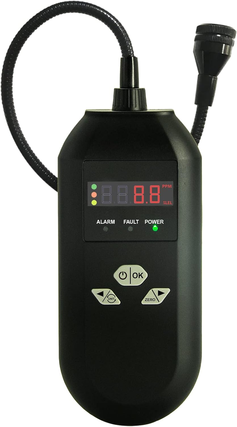 Coreel Combustible Gas Leak Detector(LPG, LNG, Fuel, Methane, Propane ...