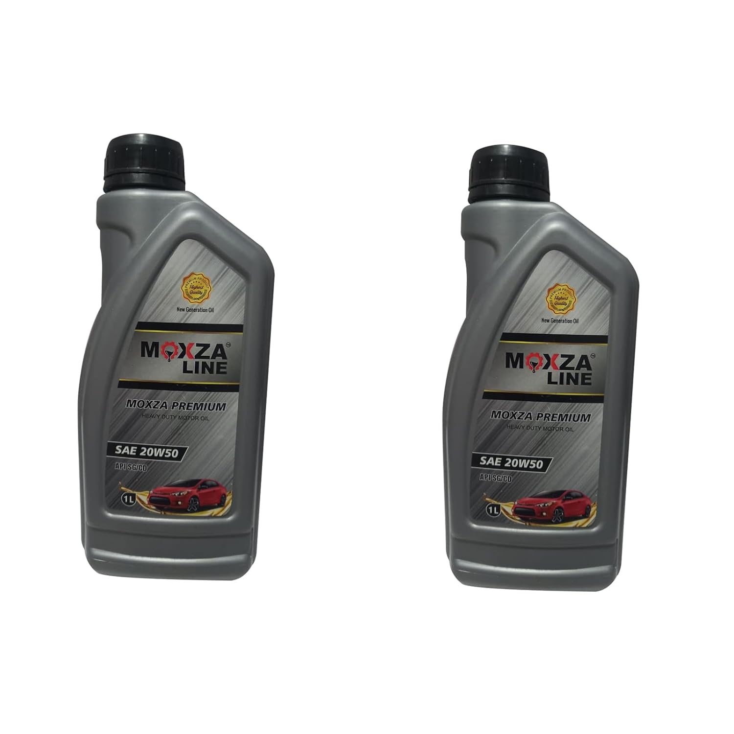 Moxzaline Moxza Premium Sae 20W50 Heavy Duty Motor Oil (1 Litre) pack ...