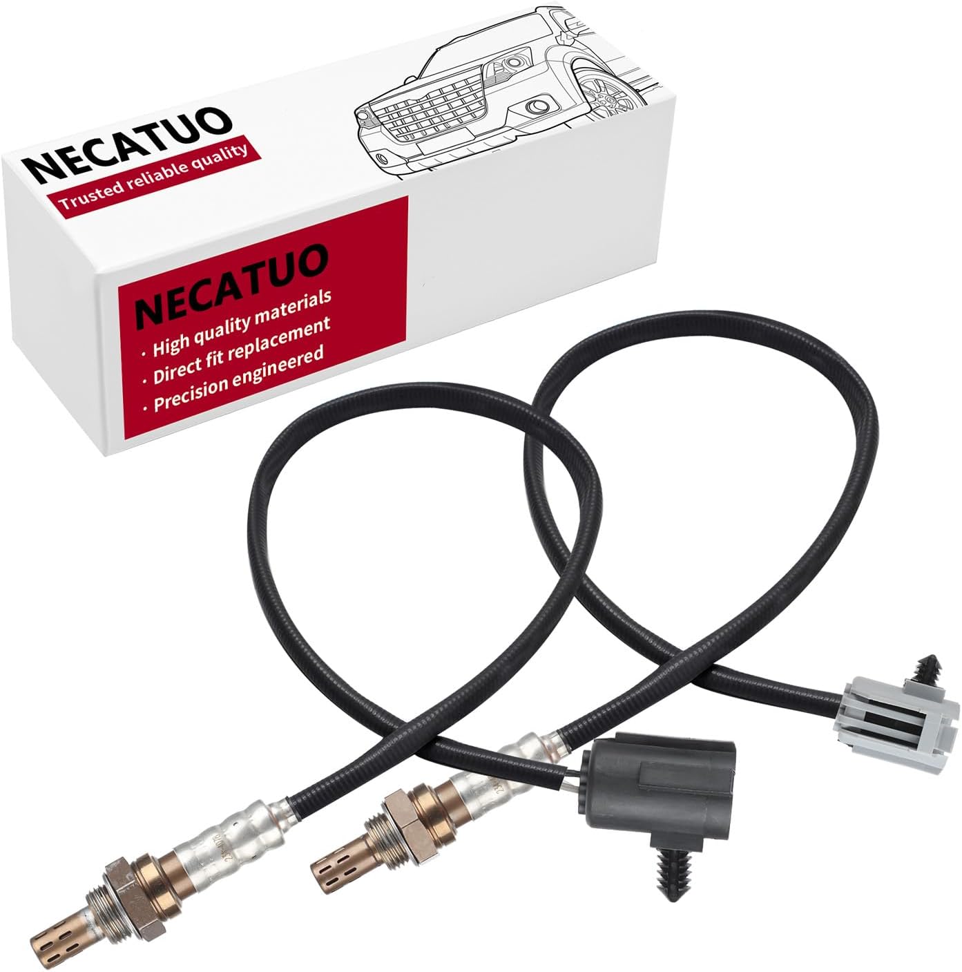 Amazon.com: NECATUO 234-4076 234-4078 Upstream Downstream (Set of 2) O2 ...