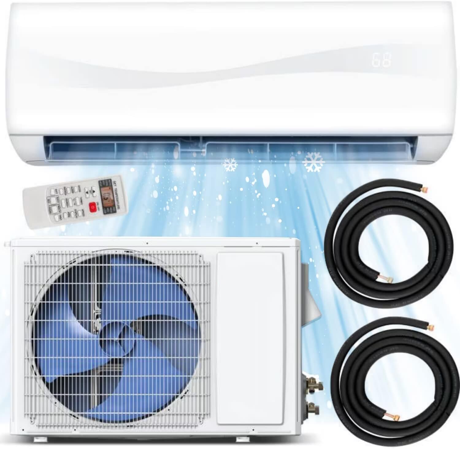 Amazon.com: Mini Split AC, 12000 BTU Mini Split Air Conditioner ...