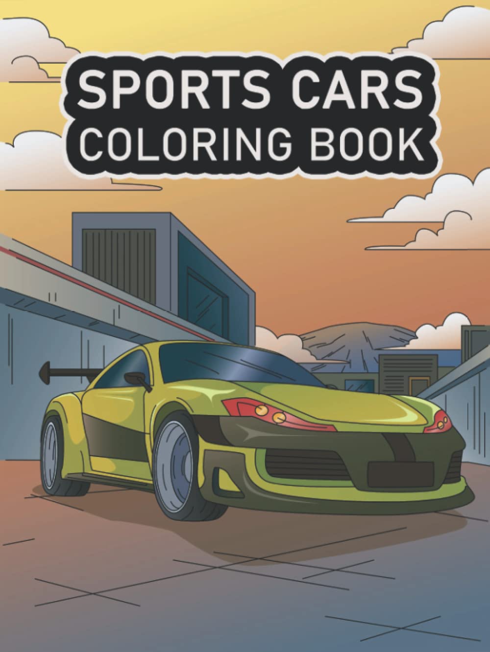 Buy Sports Car Coloring Book: Fast Car Coloring Book for Kids and ...