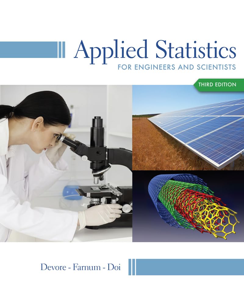 Amazon.com: Applied Statistics for Engineers and Scientists ...