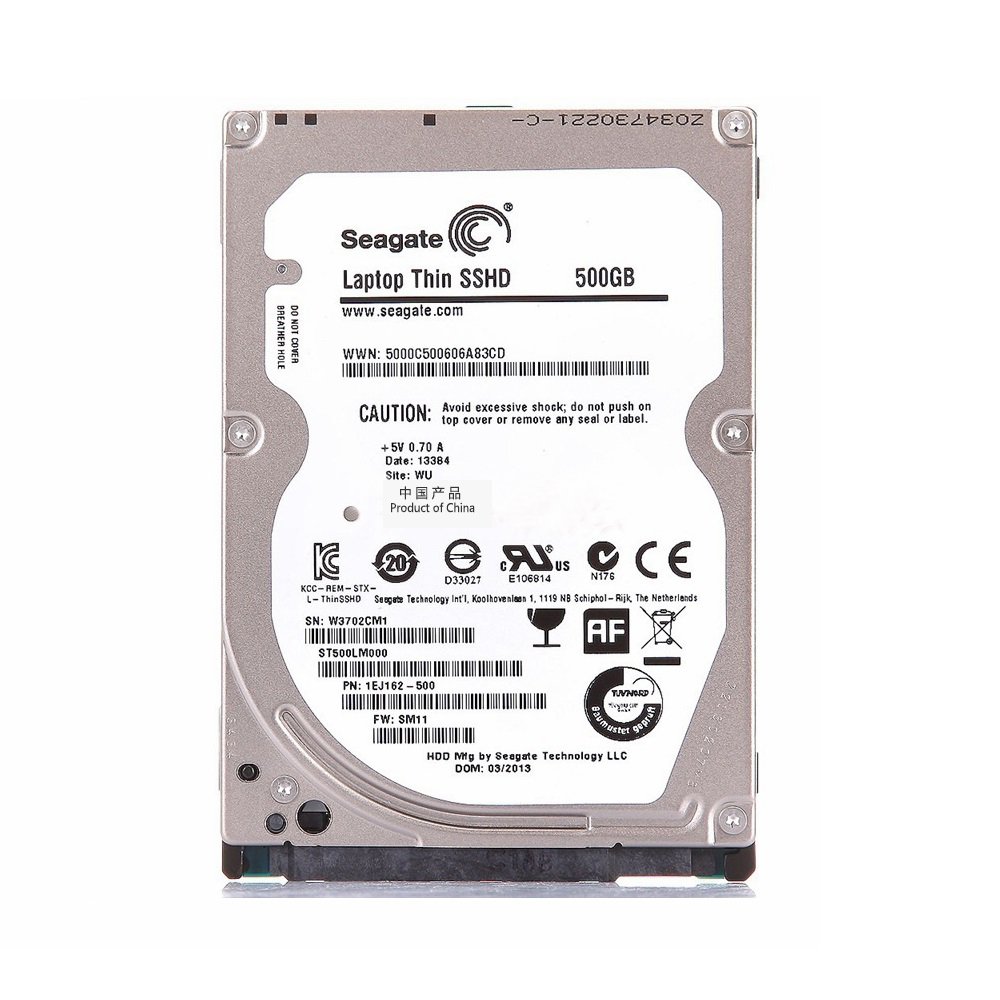 Amazon.in: Buy SEAGATE ST500LM000 SSHD 500GB 5400RPM 64MB SATA 6.0Gb/s ...