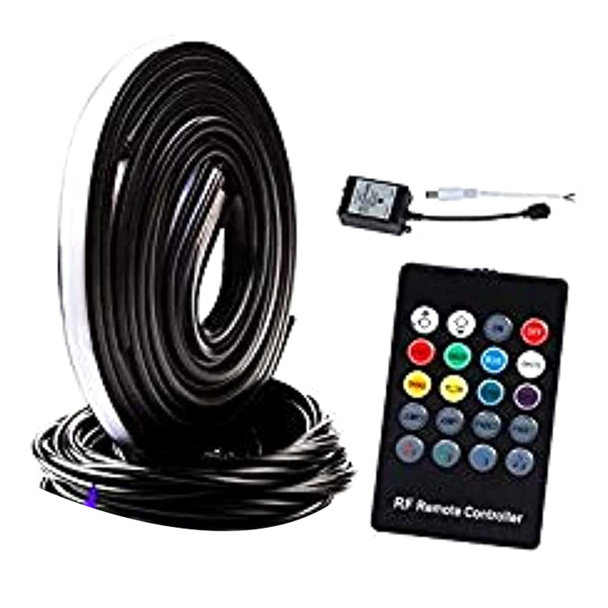 Kozdiko Car Tube Underglow Underbody Glow System Neon Light IR Remote ...