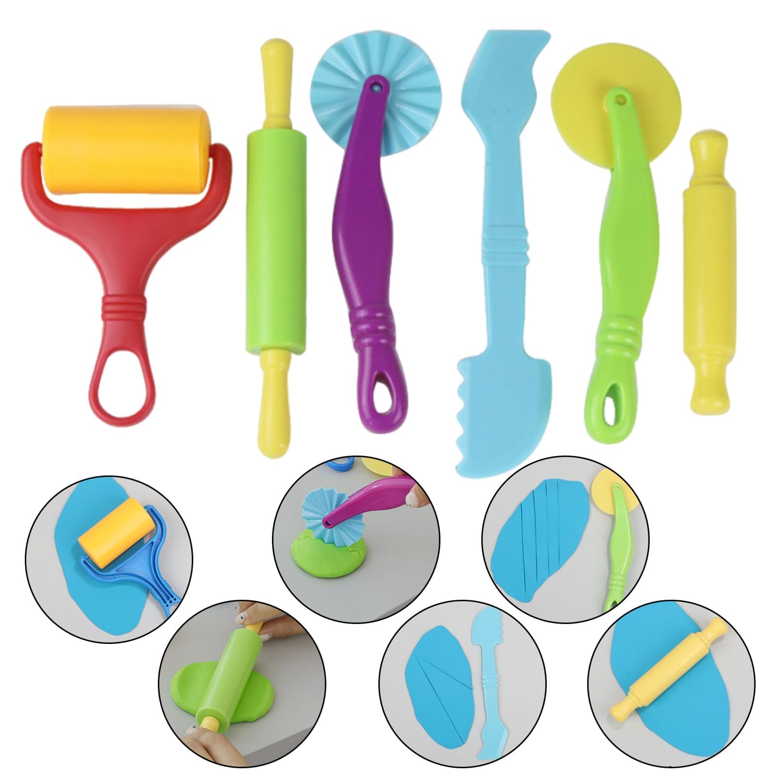18 Piece Set Playdough Set, Playdough Accessories, Play Dough Tools ...