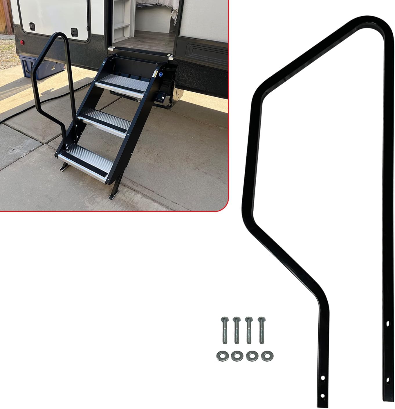 Amazon.com: MORryde - STP-206 Step Above 2nd Generation RV Entry Step ...