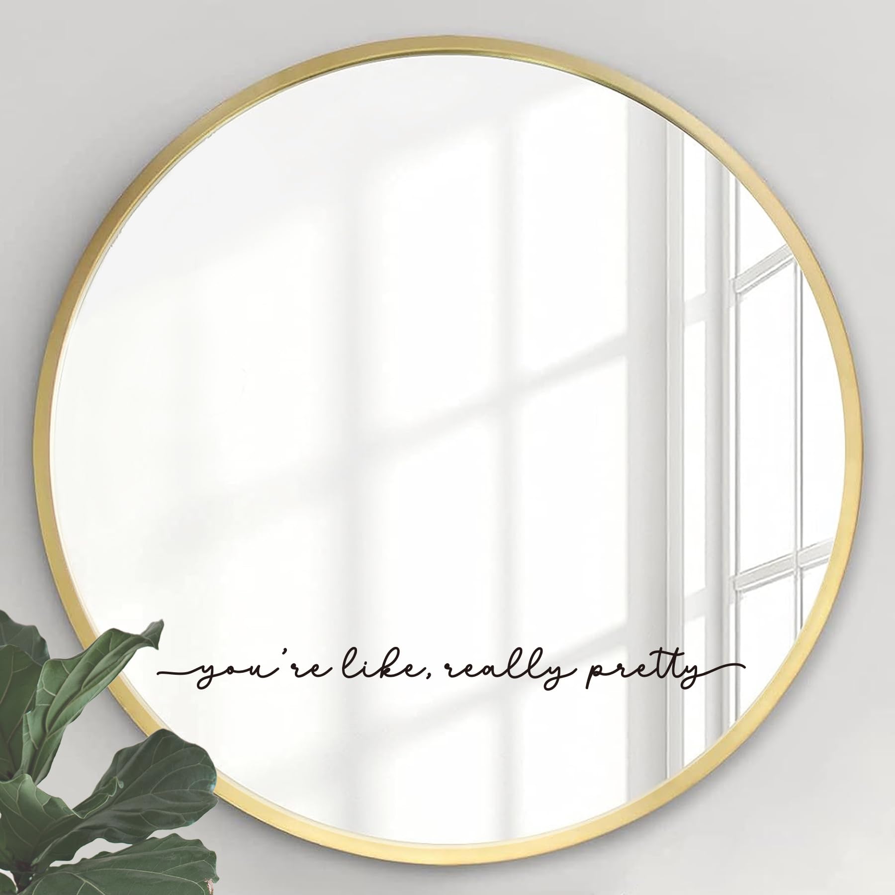 Snapklik.com : Youre Like Really Pretty Vinyl Decal, Bedroom Wall ...