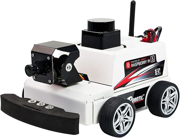 Amazon.com: Yahboom AI Visual ROS2 Smart Robot Car Kit for Raspberry Pi ...