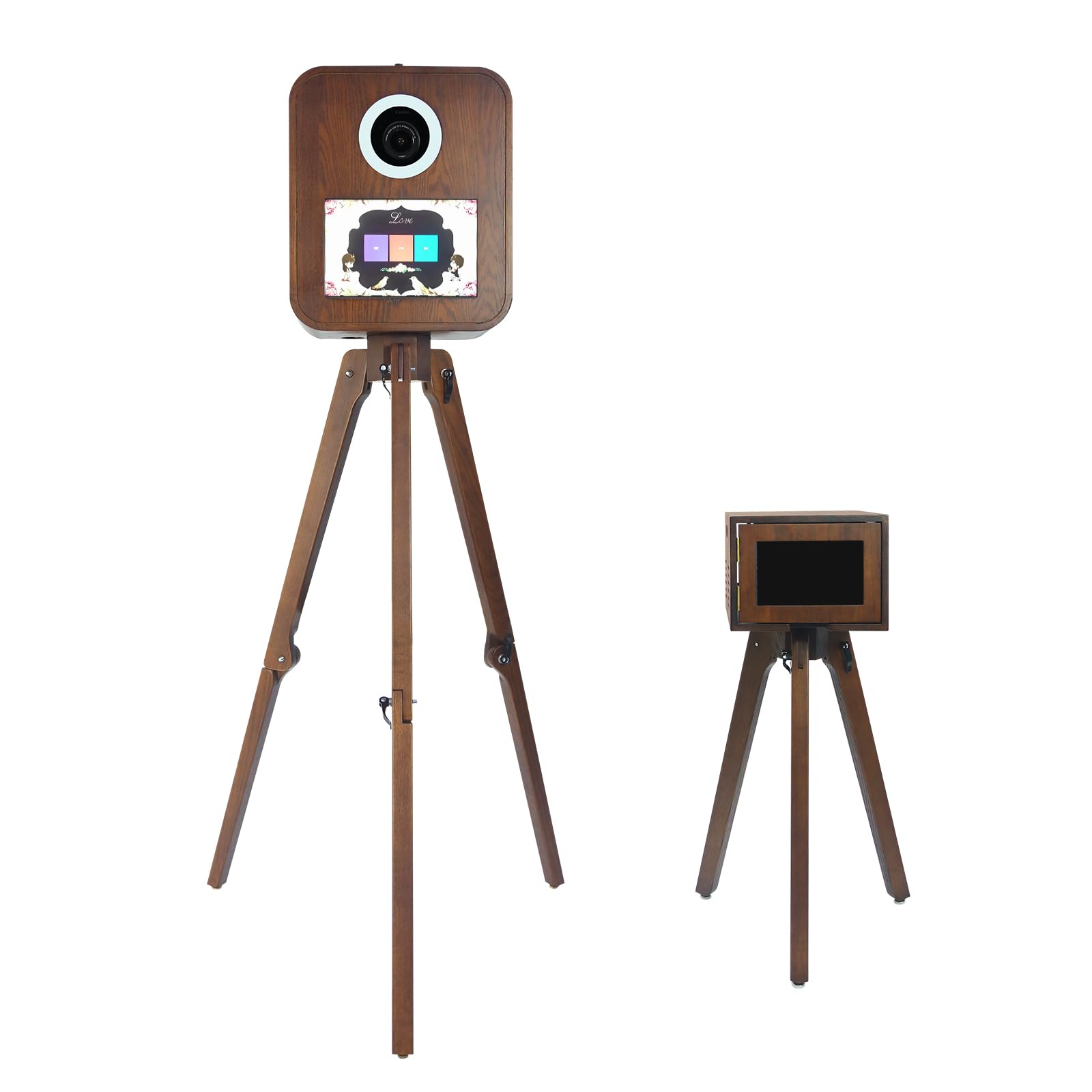 Amazon.com : DOEL Portable Photo Booth Machine, 13.3inch Vintage Photo ...