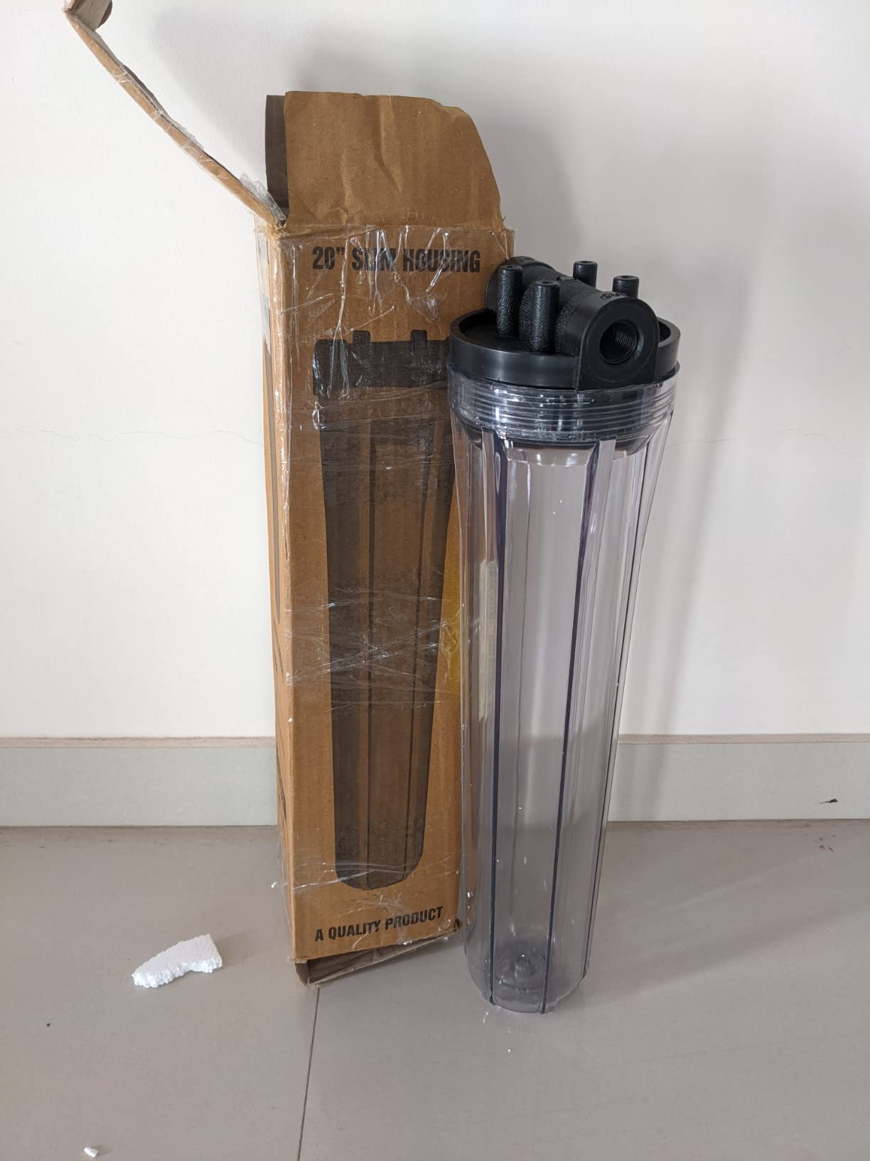 Hi-Tech Clear Filter Housing 20 Inch & 2.5inch Dia for RO Plant ...