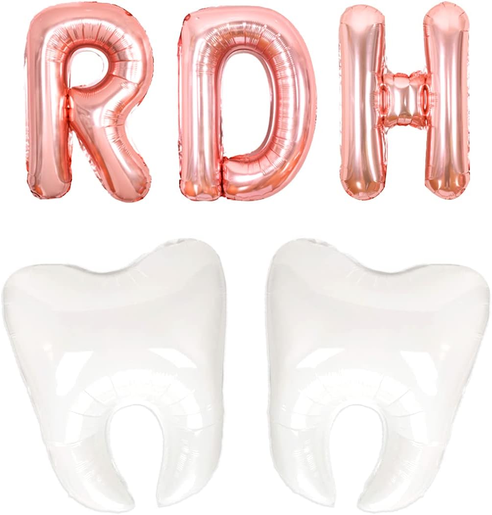 Amazon.com: Dentist Graduation Party Decorations RDH Dental Student ...