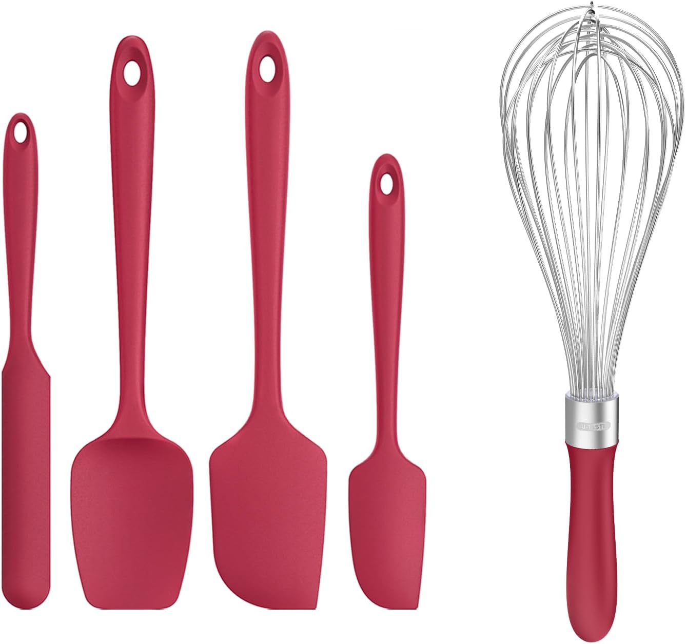 Amazon.com: U-Taste 600ºF Heat Resistant Food Grade Silicone Spatula ...