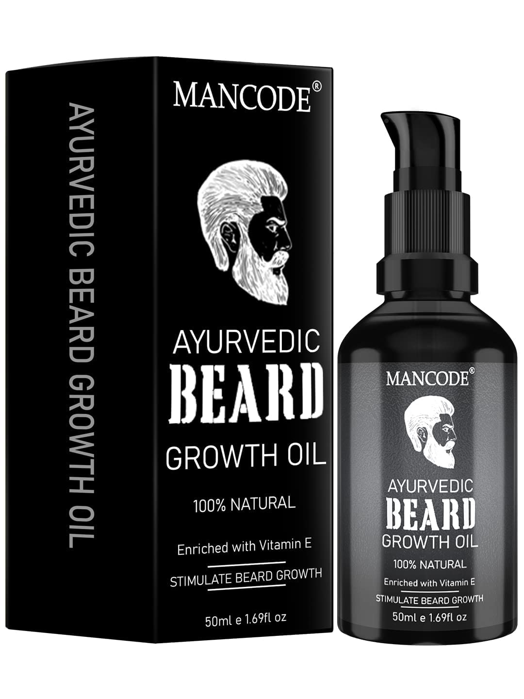 Amazon.com : Advanced Beard Growth Oil for Men Stimulate Beard Growth ...