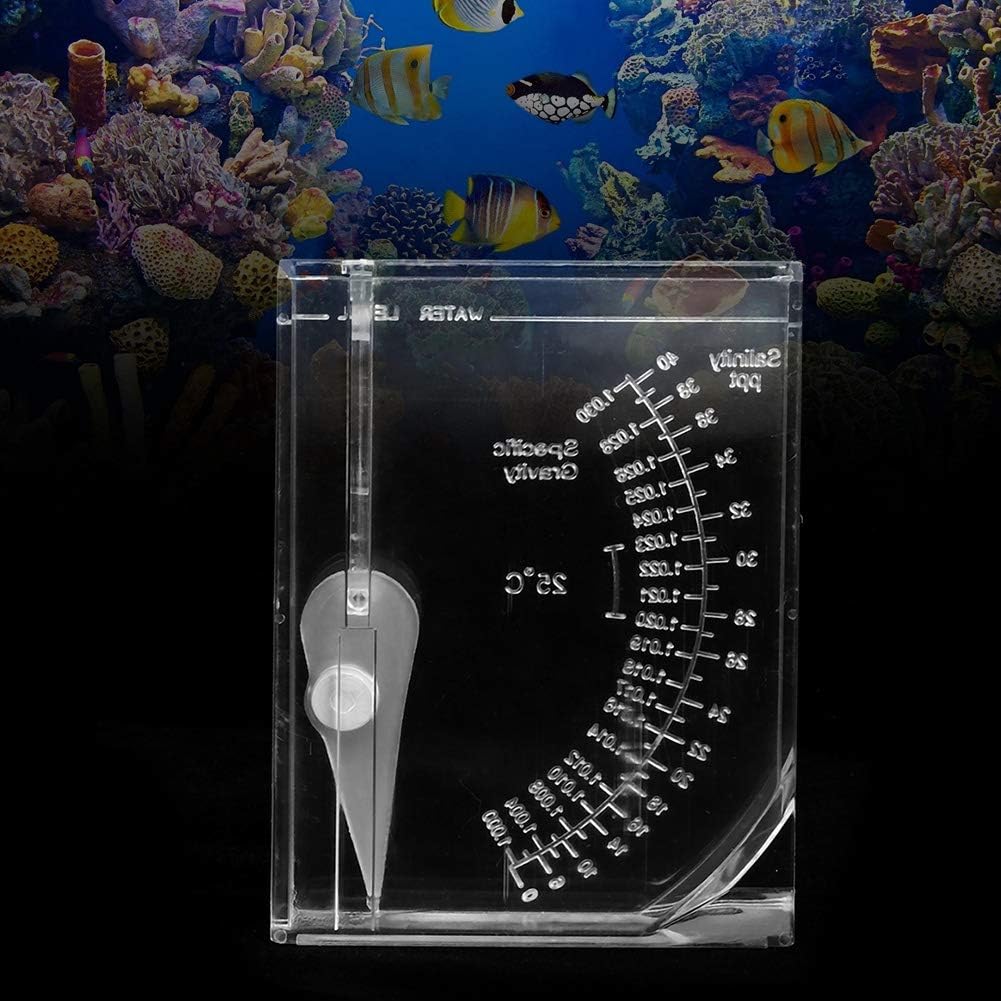 Amazon.com: Seawater Salt Meter, Aquarium Salinity Measuring Device ...