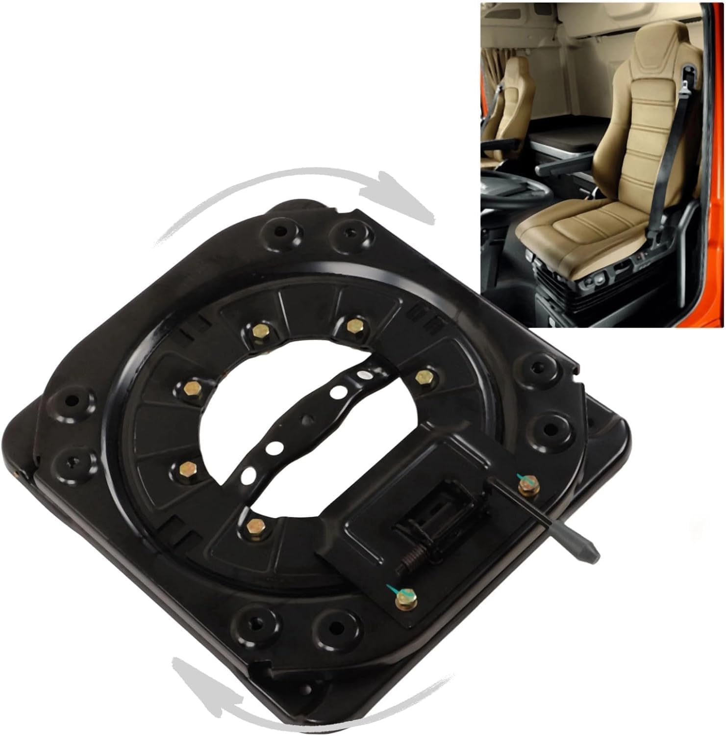 Amazon.com : Swivel Car Seat Base, Rotating Car Seat 360, 130KG Load ...