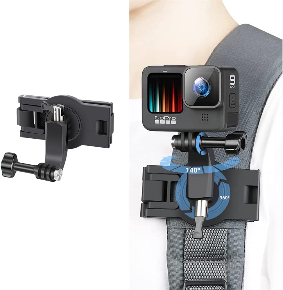 CamKix Body Mount Bundle for GoPro Hero - 1 Shoulder Harness Mount, 1 ...