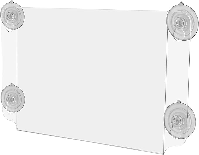 Amazon.com: Marketing Holders Window Sign Holder 11" x 8.5" Double ...