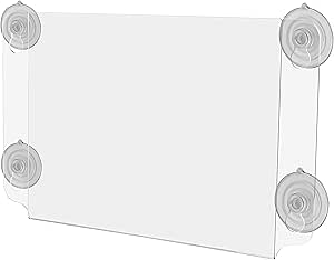 2 Pack Window Sign Holder 11" x 8.5" Clear Acrylic Double Sided ...