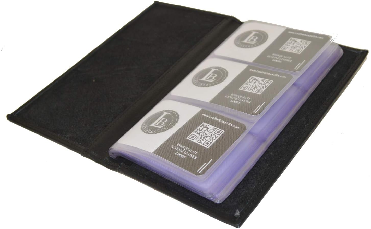 Leather Executive Business Credit Card Book Holder Professional Card ...
