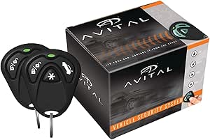 Directed Electronics Avital 3100LX 3-Channel Keyless Entry Car Alarm ...