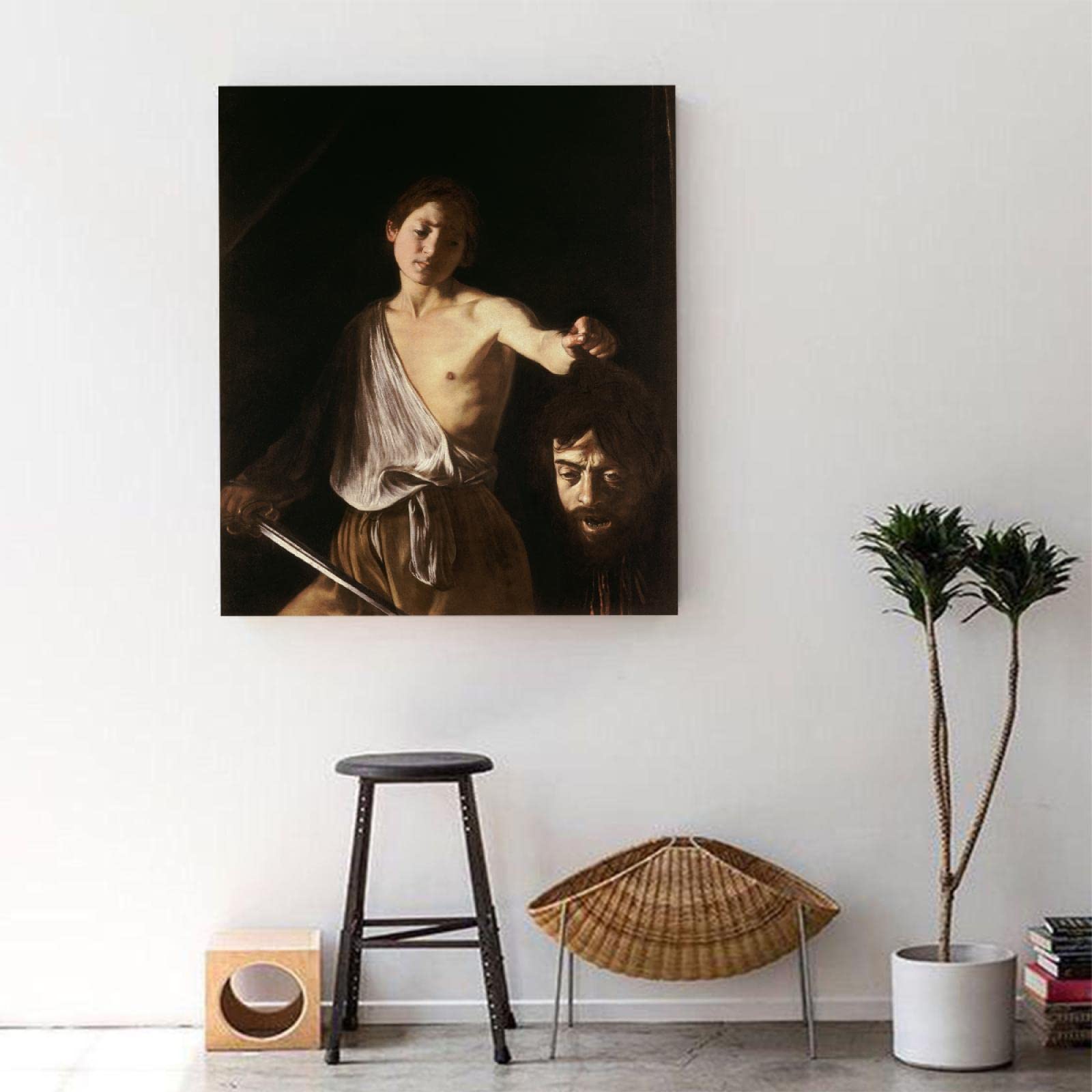 Caravaggio David Le Ceann Goliath 1610 David With The Head Of Goliath