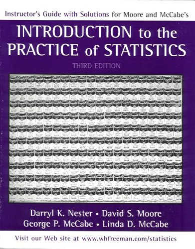 Introduction to the Practice of Statistics: (Instructor's Guide with ...