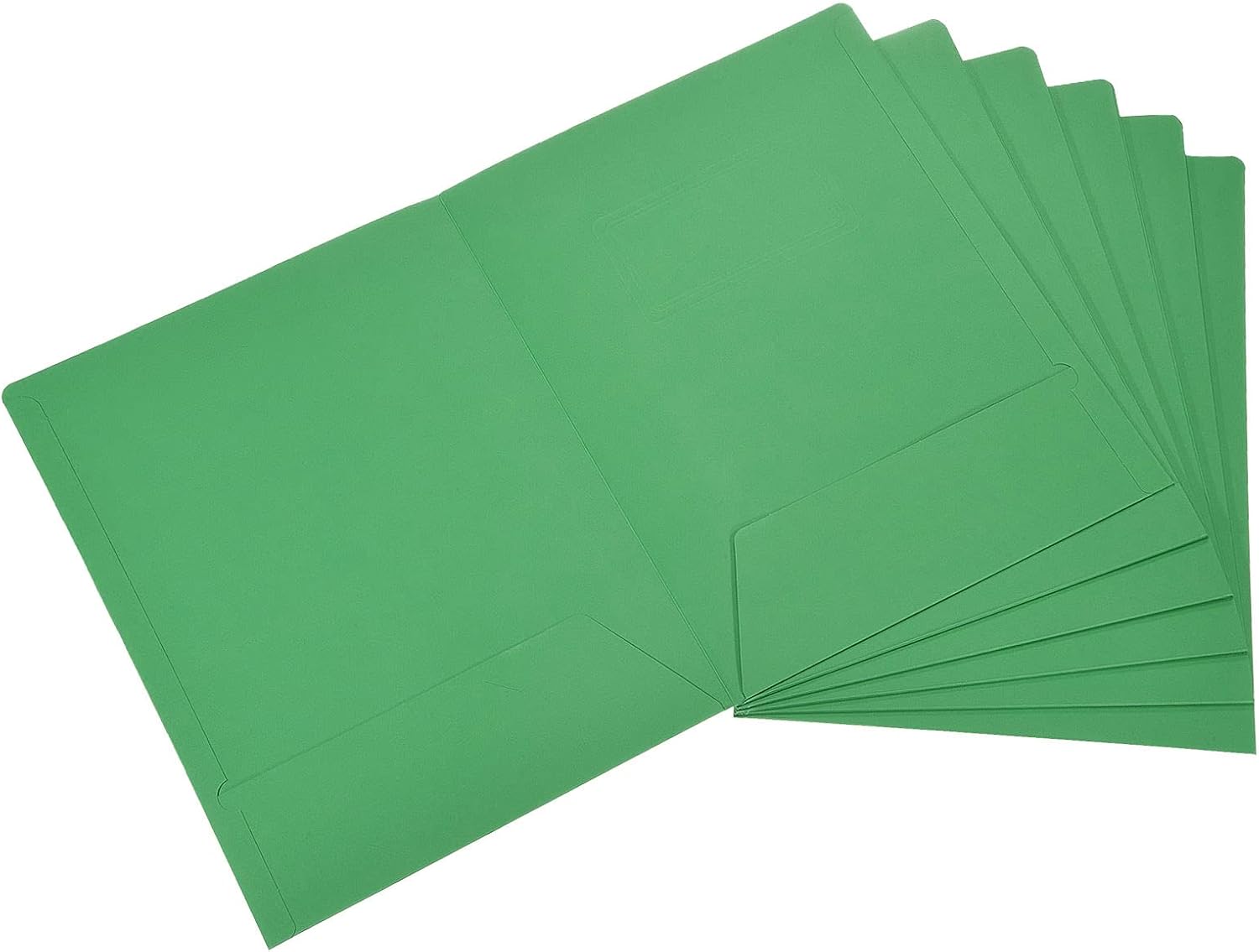PATIKIL Two-Pocket Folders, 6 Pack A4 Letter Files Portfolio Storage ...