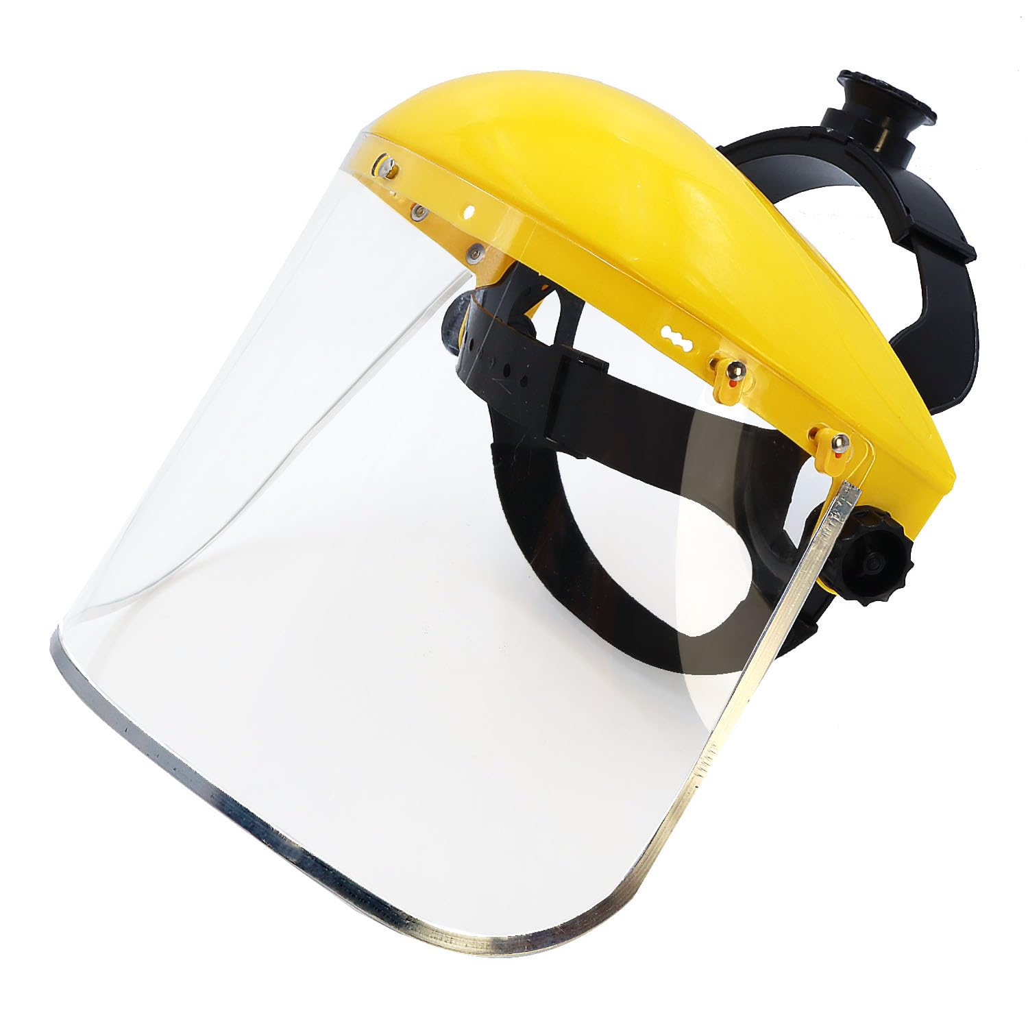 Navoys Clear Wide Safety Visor - Adjustable Industrial Face Shield with ...