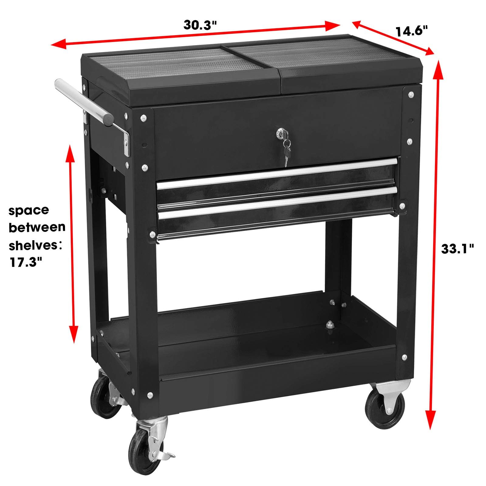Snapklik.com : Torin ATC310B-1 Service Utility Tool Cabinet Cart
